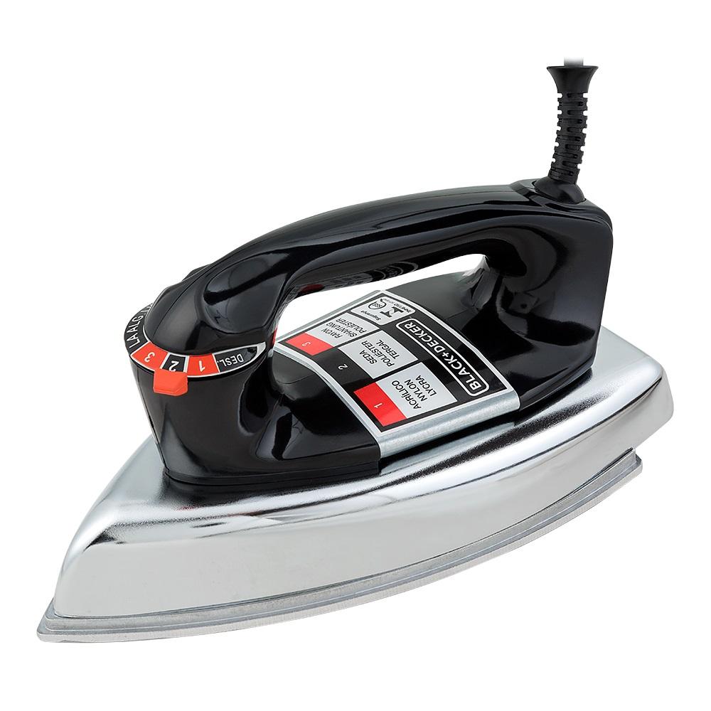 Ferro de Passar a Seco Black & Decker VFA1110XM6 220V, Preto