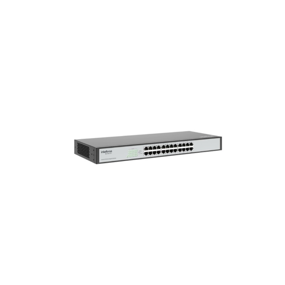 Switch 24P Gigabit Rack SG 2400 QR+ 4760022, INTELBRAS
